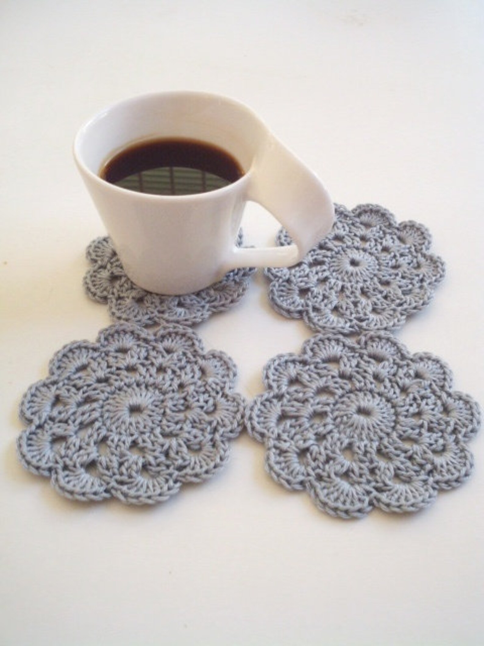 Coasters Pattern Crochet Pattern Crochet Doily Pattern Doilies - Etsy