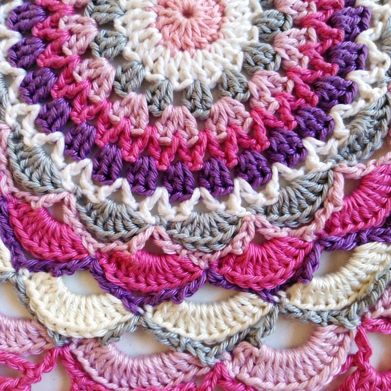 Mandala Pattern Crochet Pattern Mandala Flower African Flower - Etsy