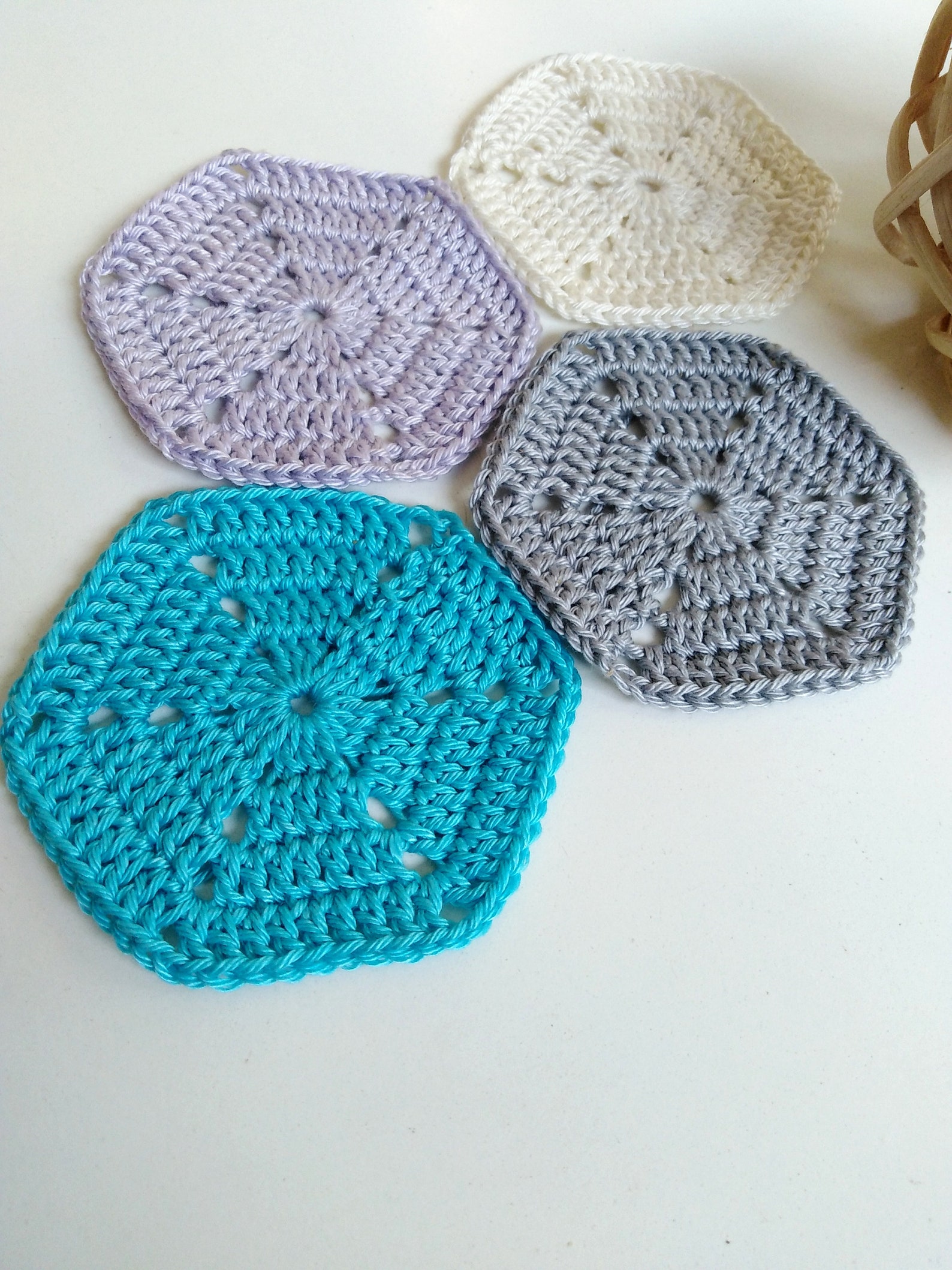 Solid Geometric Crochet PATTERN Crochet Baby Blanket Pattern Hexagon ...