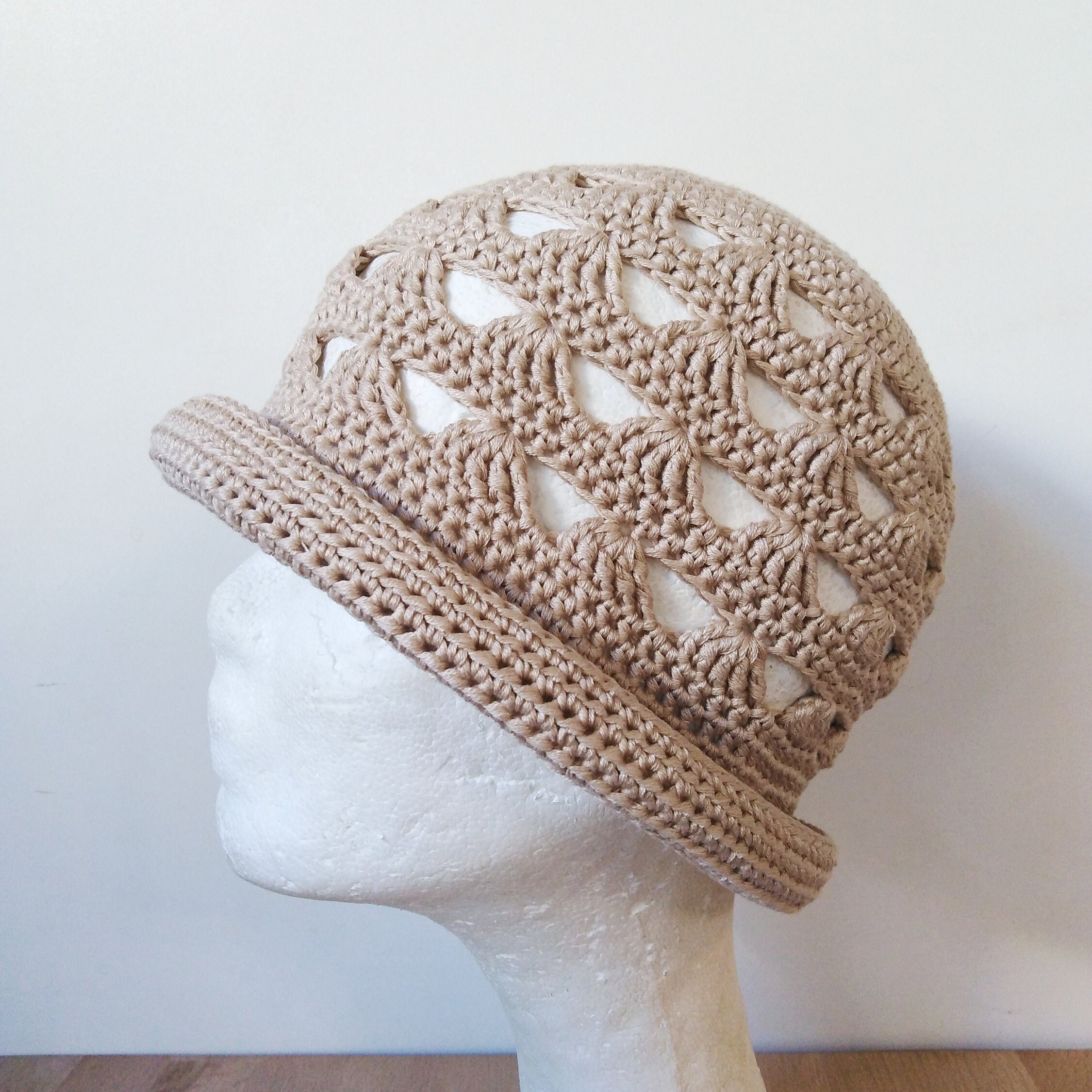 Bucket Hat Pattern Crochet PATTERN Summer Hat Cotton Hat - Etsy