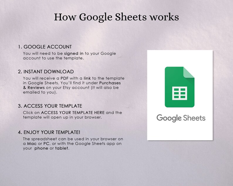 Order Tracker Google Sheets Spreadsheet, Small Business Bookkeeping ...