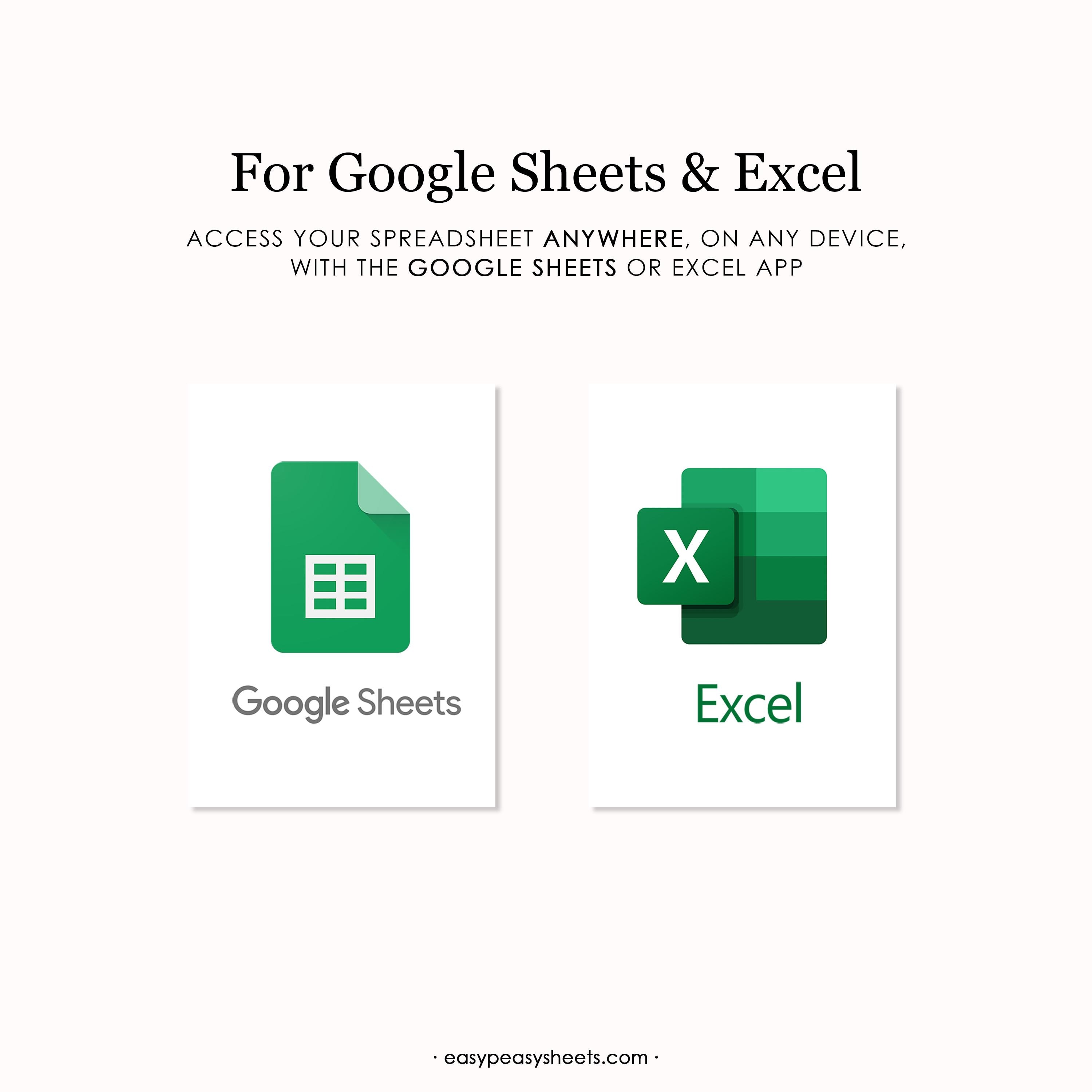 Wishlist & Purchase Tracker, Expense Spreadsheet for Conscious Spending ...