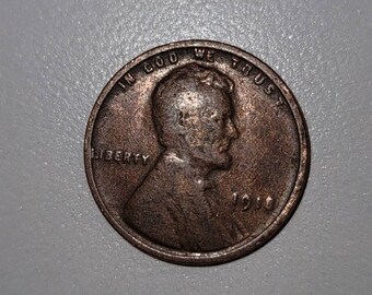 Vintage 1970 Error Lincoln Penny No Mint Mark - Etsy