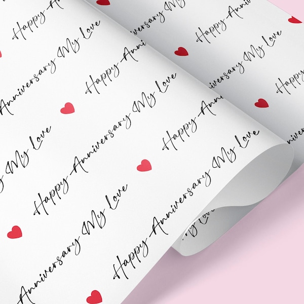 Romantic Wrapping Paper - Etsy