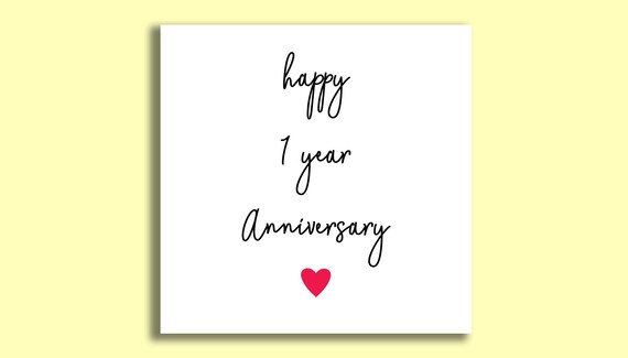 Happy Anniversary Card Anniversary Years Card Personalised - Etsy
