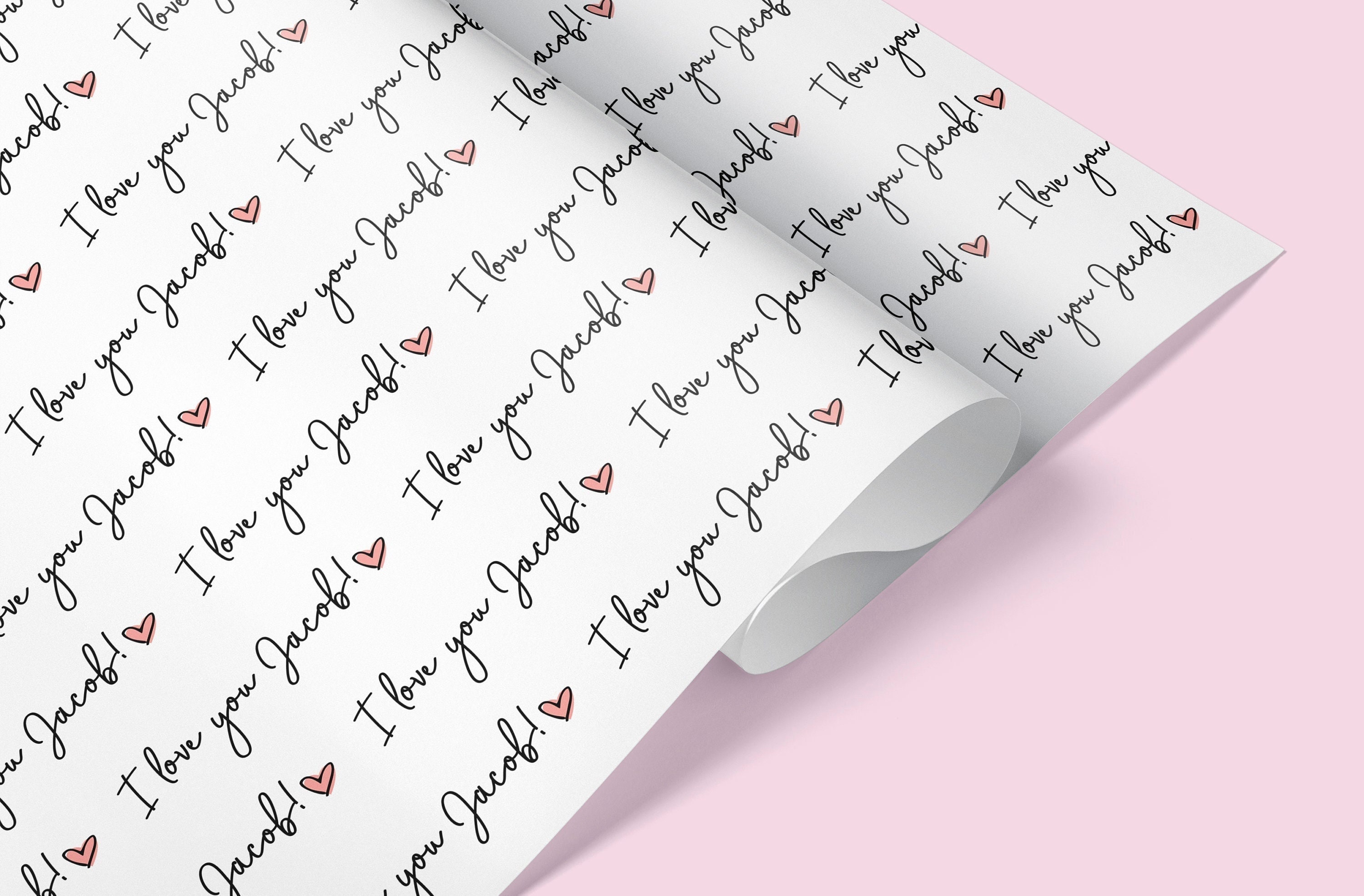 Personalised Anniversary Gift Wrap / Personalised Anniversary - Etsy