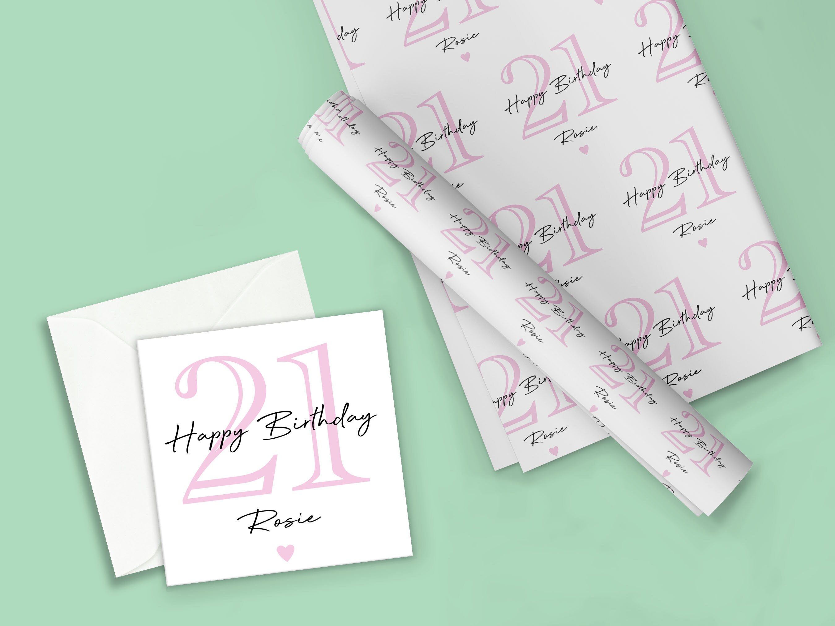 MILESTONE Personalised Gift Wrap / Personalised Birthday Wrapping Paper ...