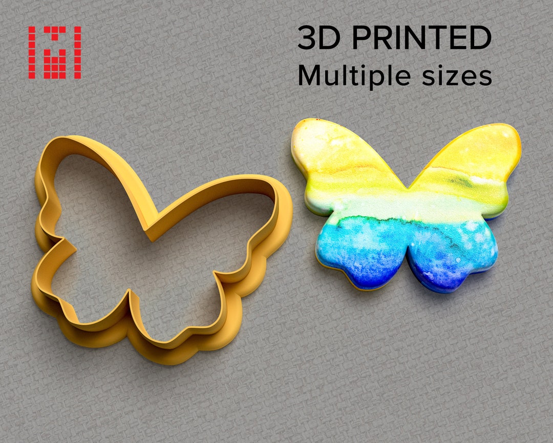 Butterfly Outline Shape Style G Polymer Clay Cutters for Handmade ...