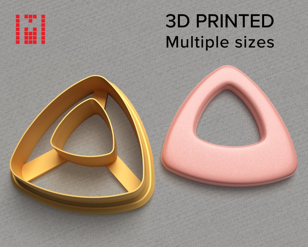 Triangle Donut Eccentric Shape Polymer Clay Cutters for Handmade ...