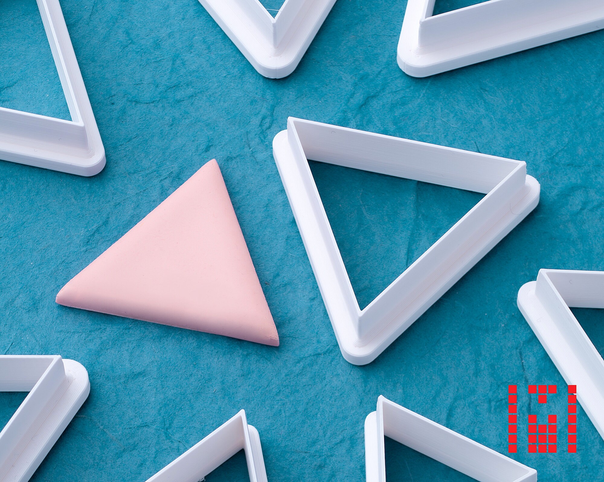 Polymer clay cutters for clay jewelry Triangle shape | Etsy