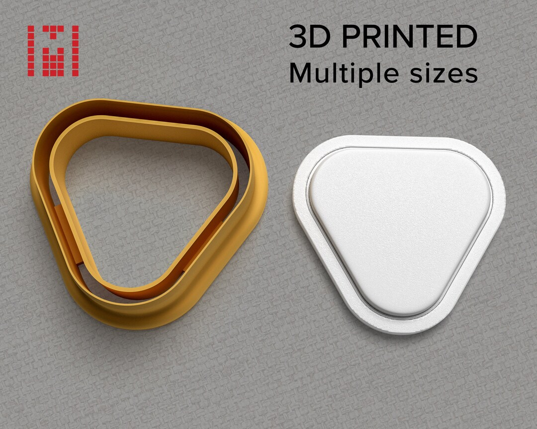 Rounded Triangle Framed Shape Clay Cutters for Handmade Jewelry or ...
