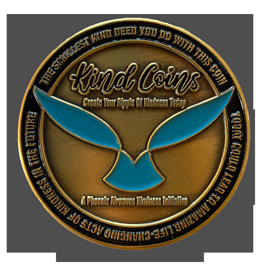 Phoenix Airwaves Kind Coin - Create Your Ripple of Kindness Today - Pay ...