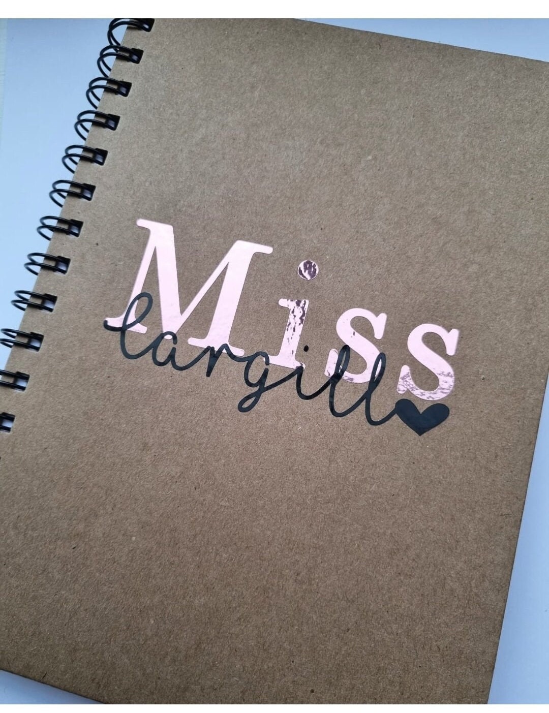 Beautiful Notebooks Personalised With Any Names or Initials - Etsy UK