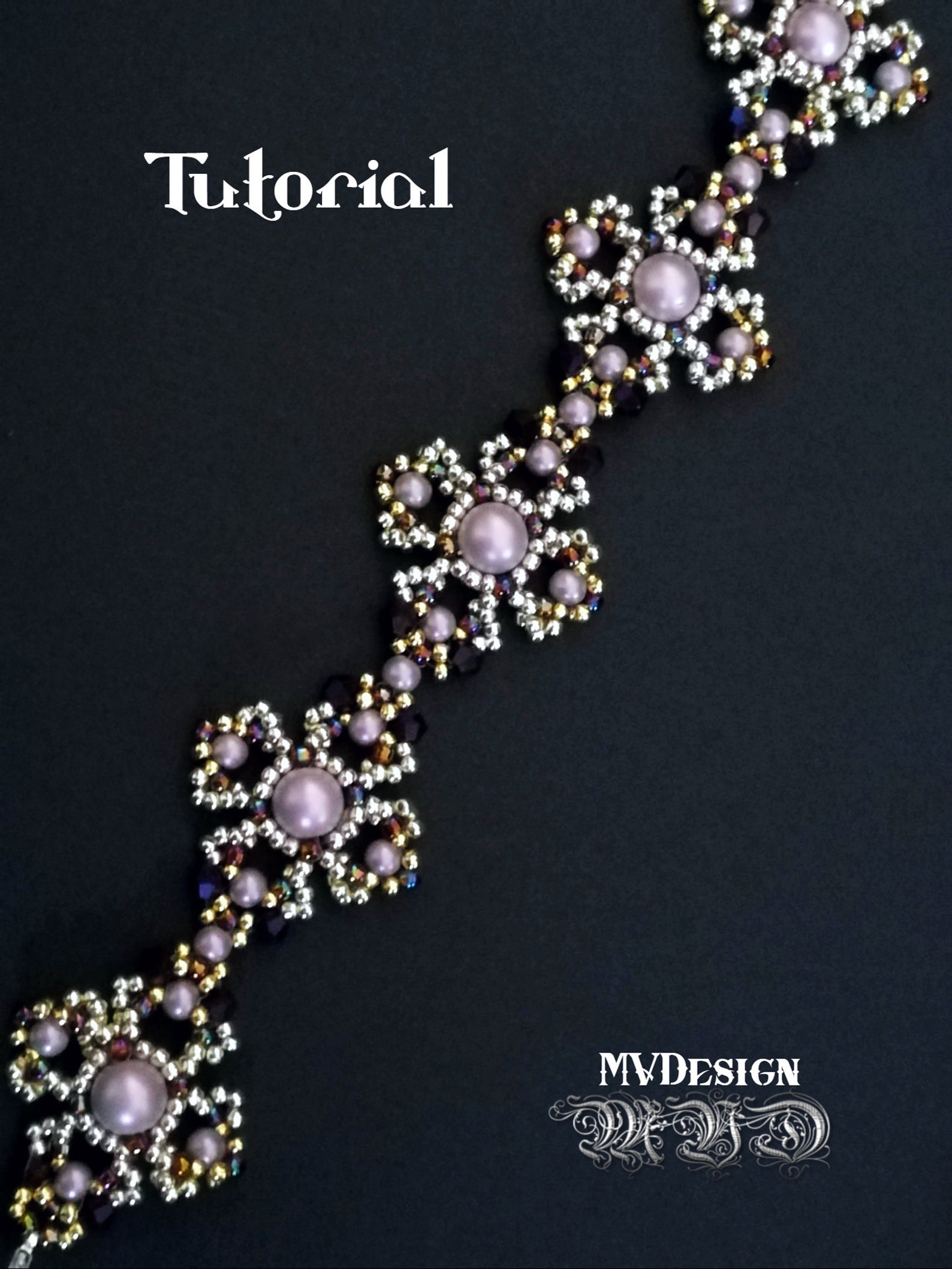 Tutorial Bracelet Grace - Bead Pattern PDF - Etsy