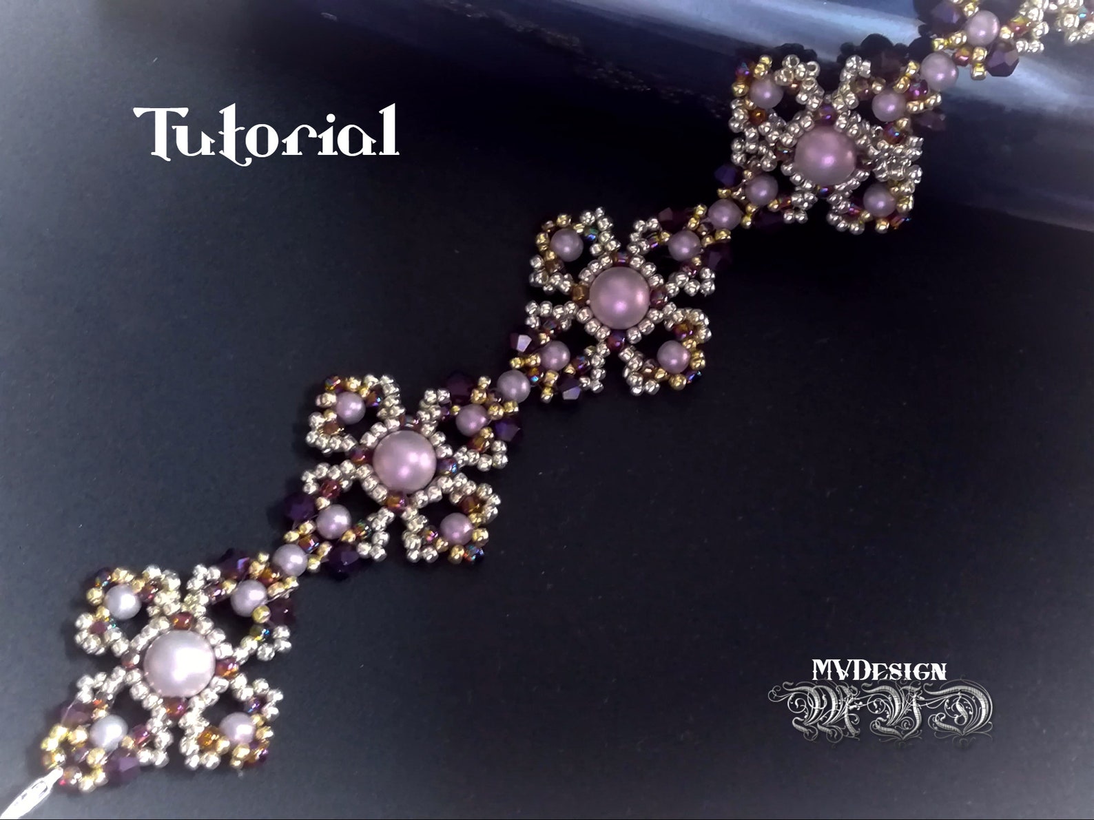 Tutorial Bracelet Grace - Bead Pattern PDF - Etsy