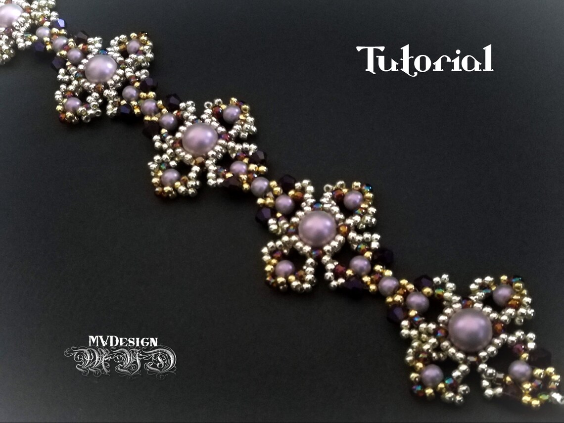 Tutorial Bracelet Grace Bead Pattern PDF - Etsy