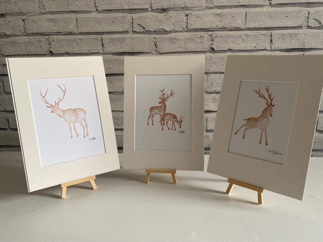 A4 Stag Prints - Etsy