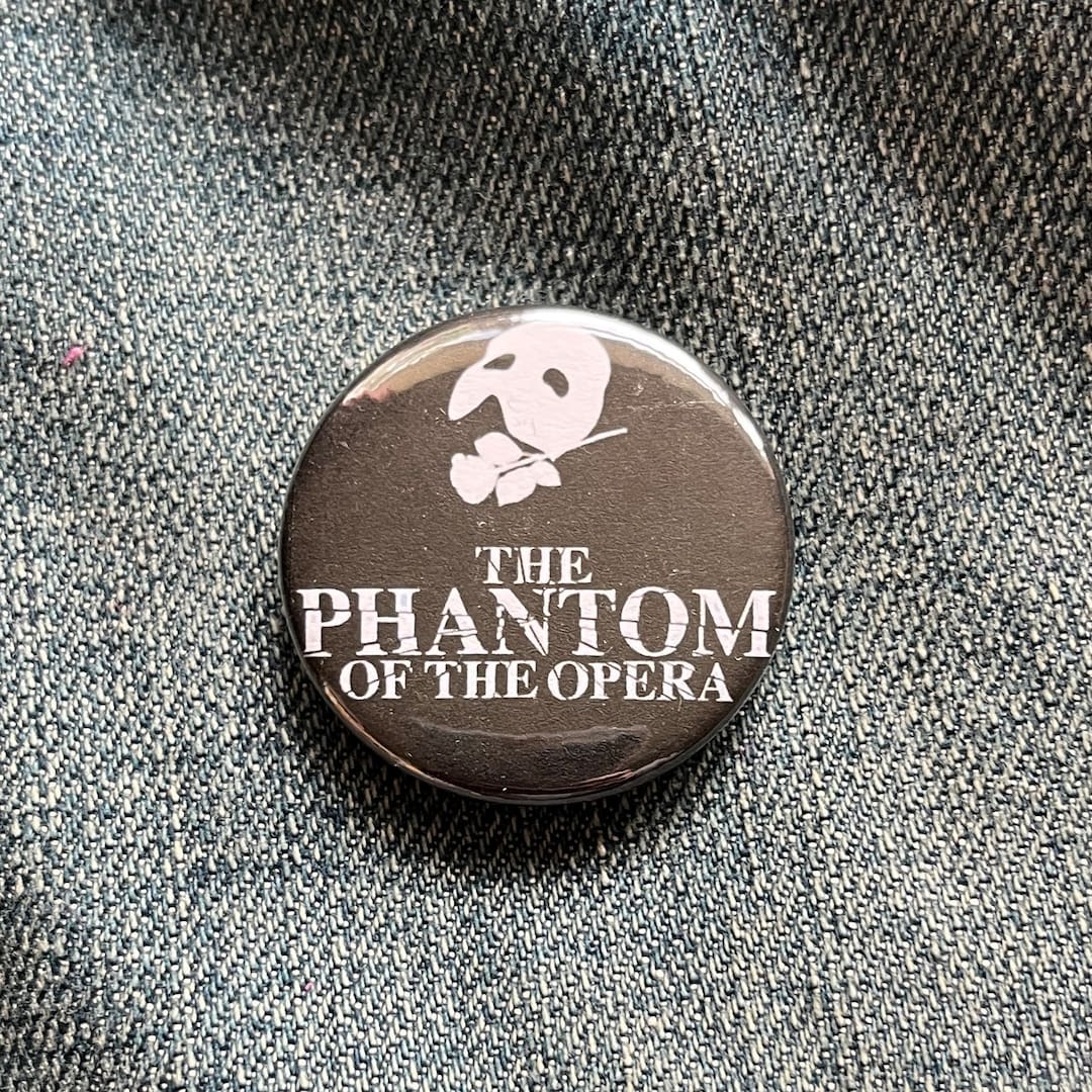 Phantom of the Opera Inspired Badge - Etsy