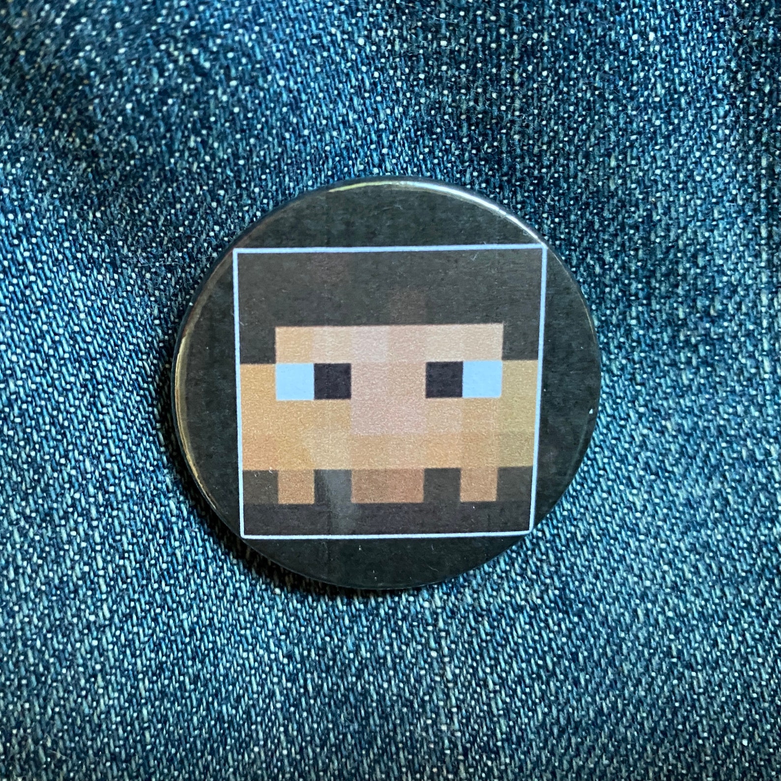 Dream SMP Minecraft Inspired Badge Schlatt Skin - Etsy