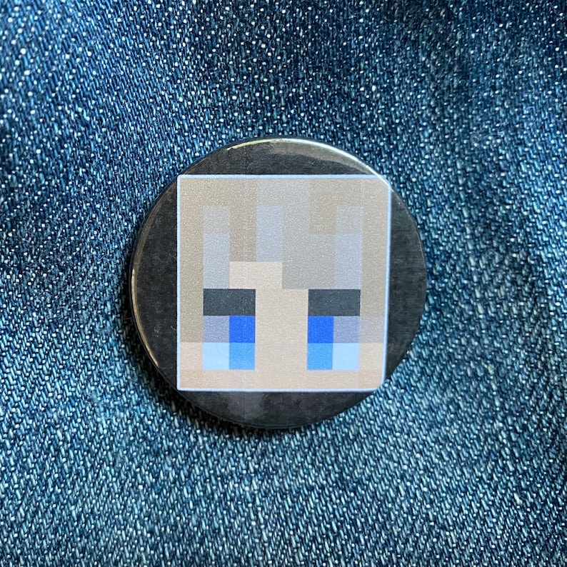 Dream SMP Minecraft Inspired Badge Punz Skin - Etsy UK