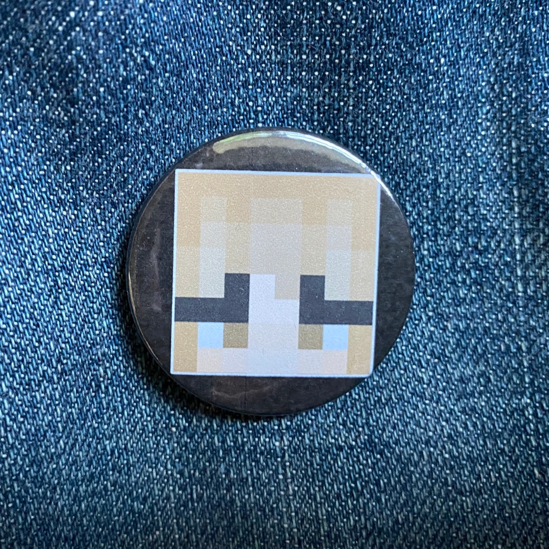 Dream SMP Minecraft Inspired Badge - Nihachu Skin - Etsy