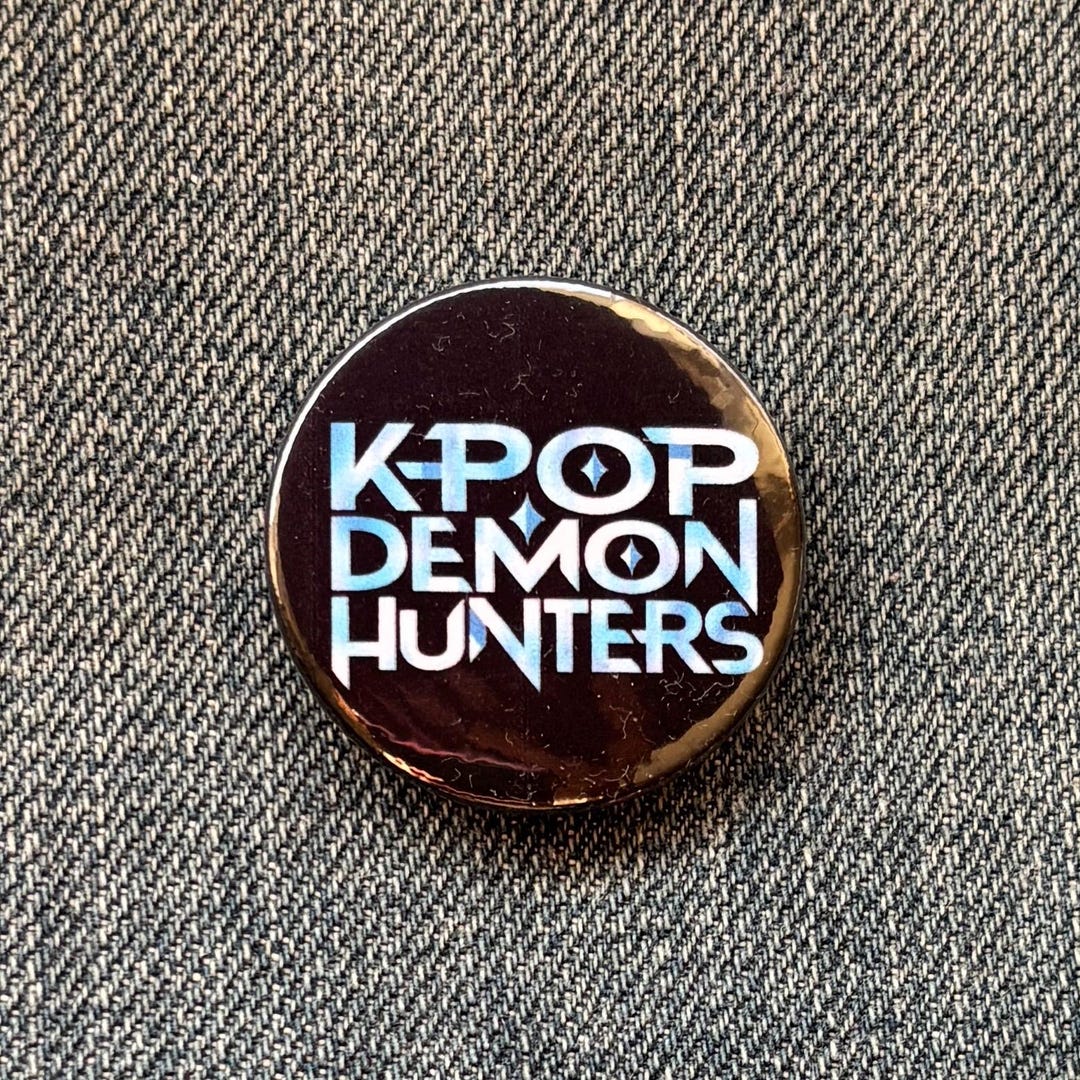 K-POP Demon Hunters Inspired Badge - Etsy