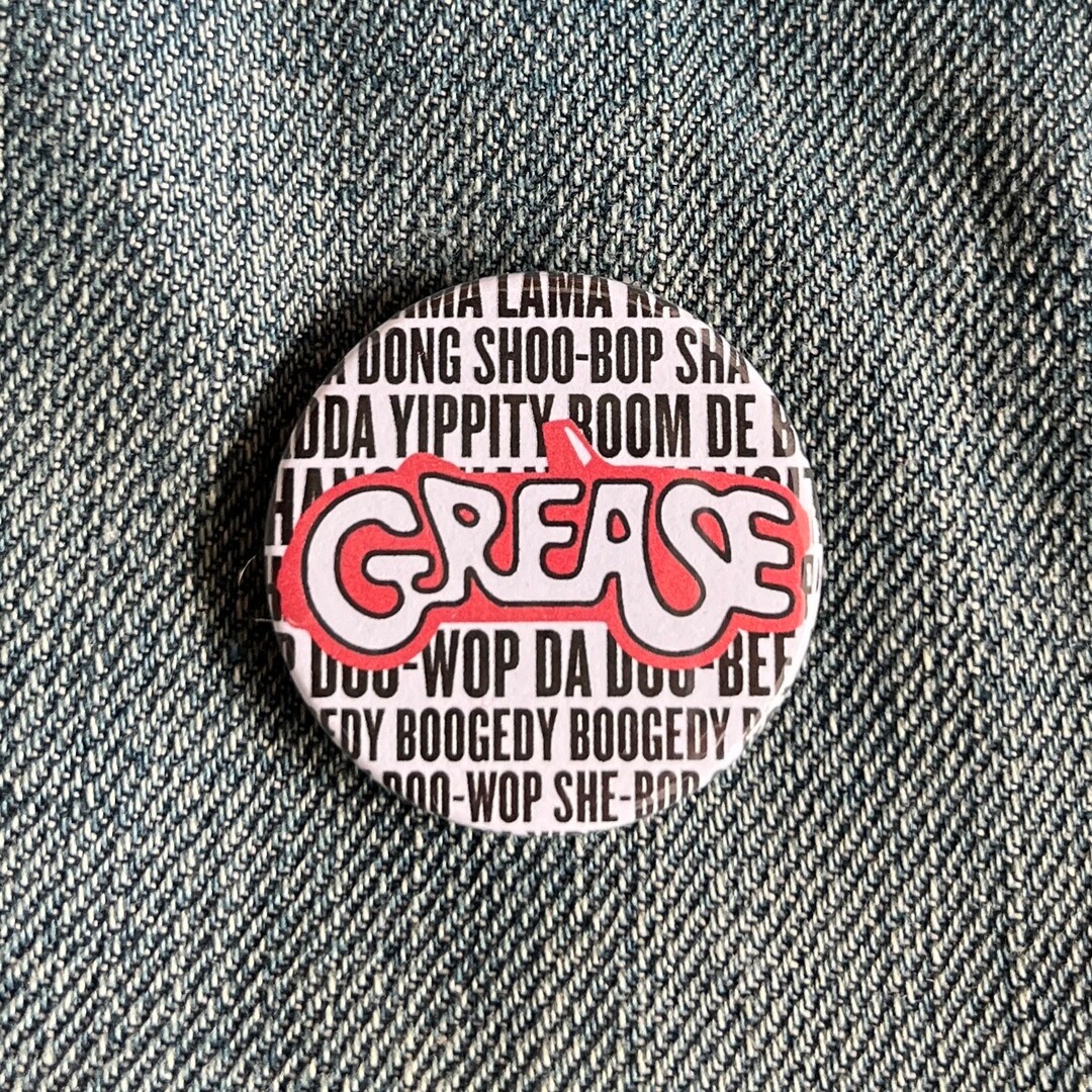 Grease the Musical Inspired Badge - We Go Together - Etsy UK
