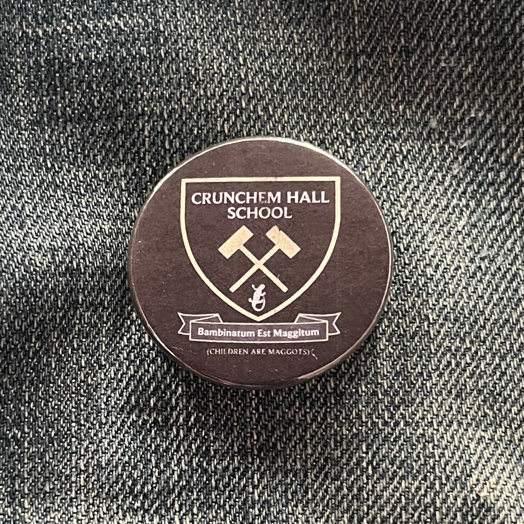 Matilda the Musical Inspired Badge - Crunchem Hall Children Are Maggots ...