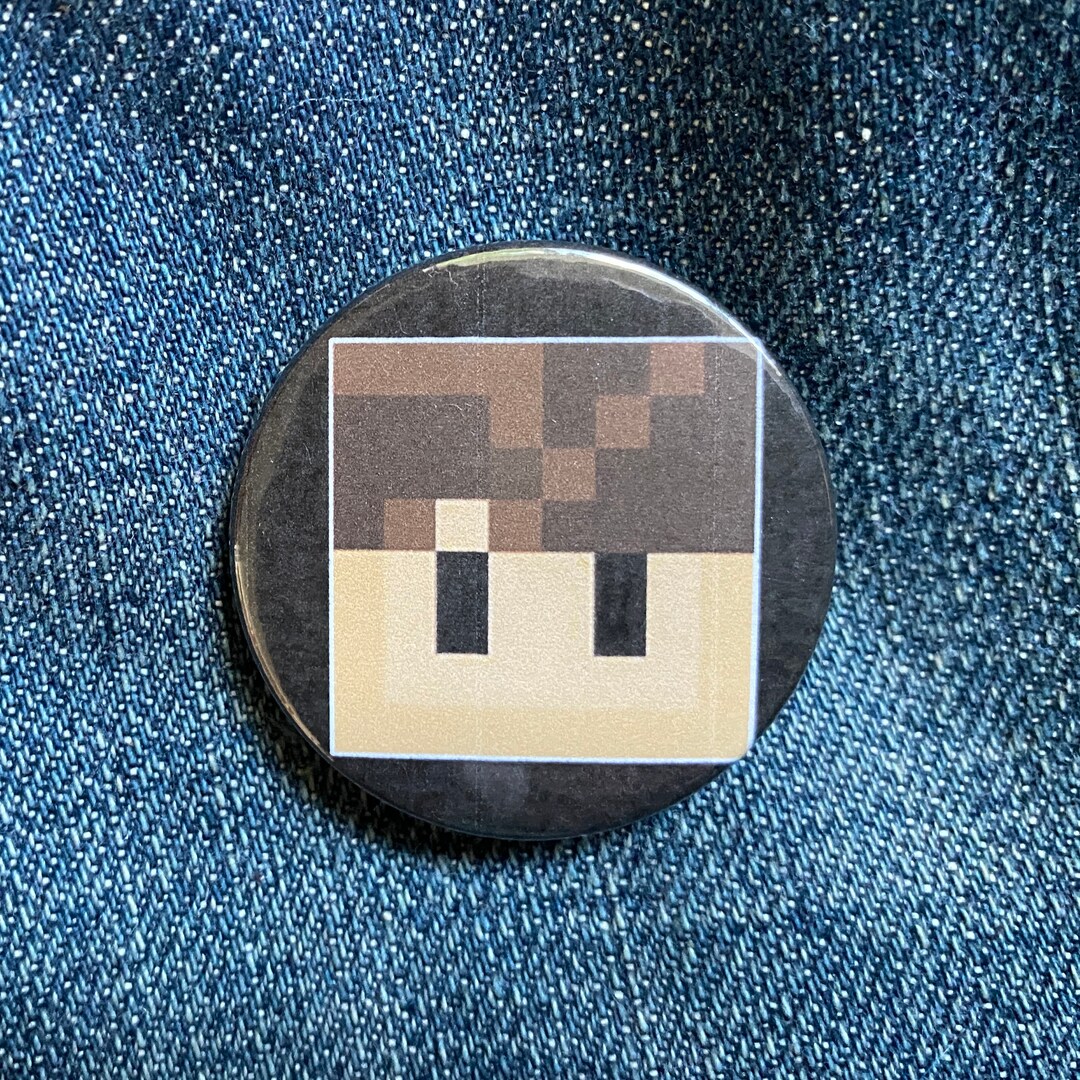 Dream SMP Minecraft Inspired Badge Wilbur Soot Skin - Etsy UK