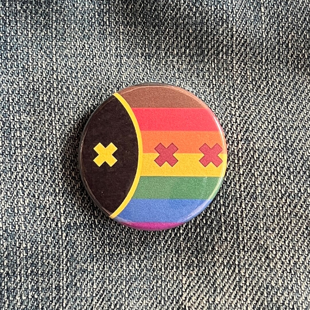 Dream SMP Minecraft Inspired Badge Lmanberg Pride Flag - Etsy
