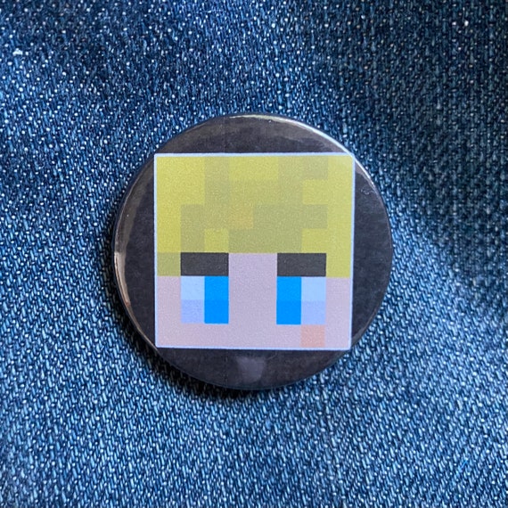 Dream SMP Minecraft Inspired Badge Tommyinnit Skin | Etsy