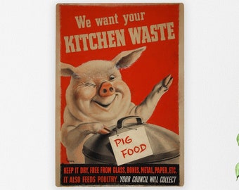 Vintage Ww2 Sign - Etsy UK