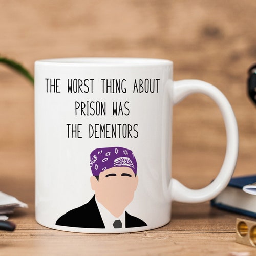 Michael Scott the Office Mug Prison Mike Funny Mug the - Etsy