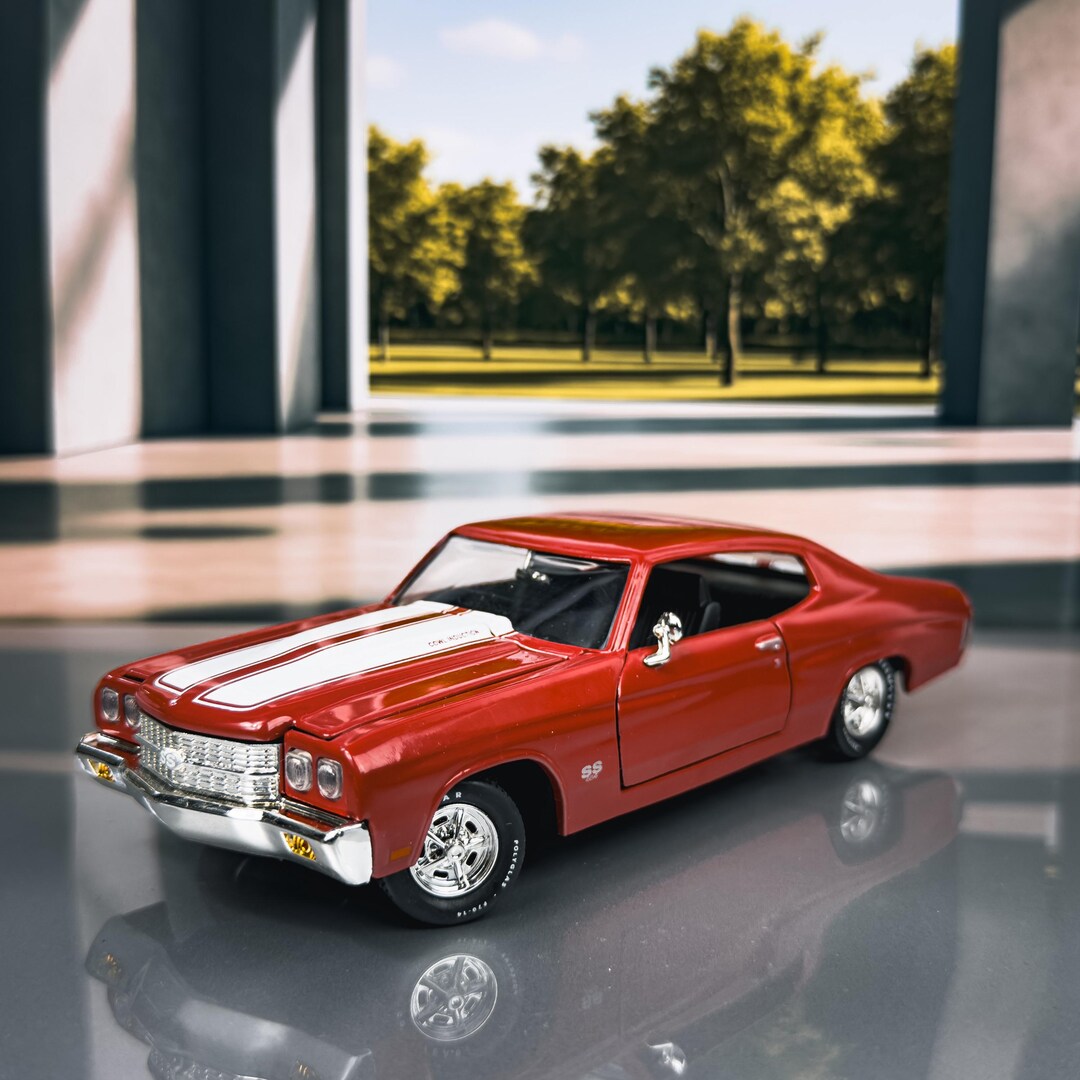 1970 Chevrolet Chevelle | Vintage Model Car | Die-cast Model Car | 1/32 ...