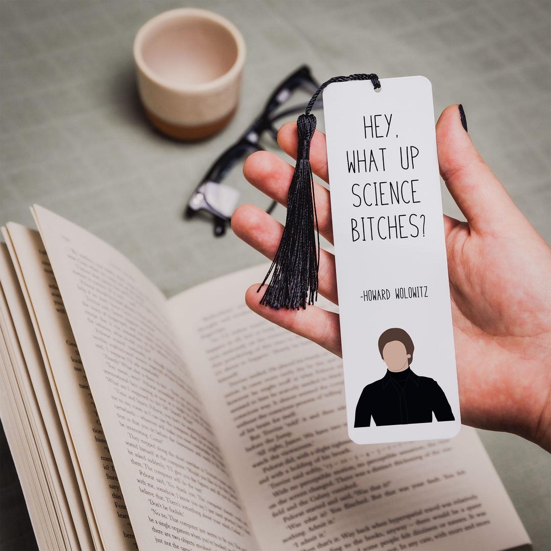 Howard Wolowitz Quote Bookmark | the Big Bang Gifts | " What up " - Etsy