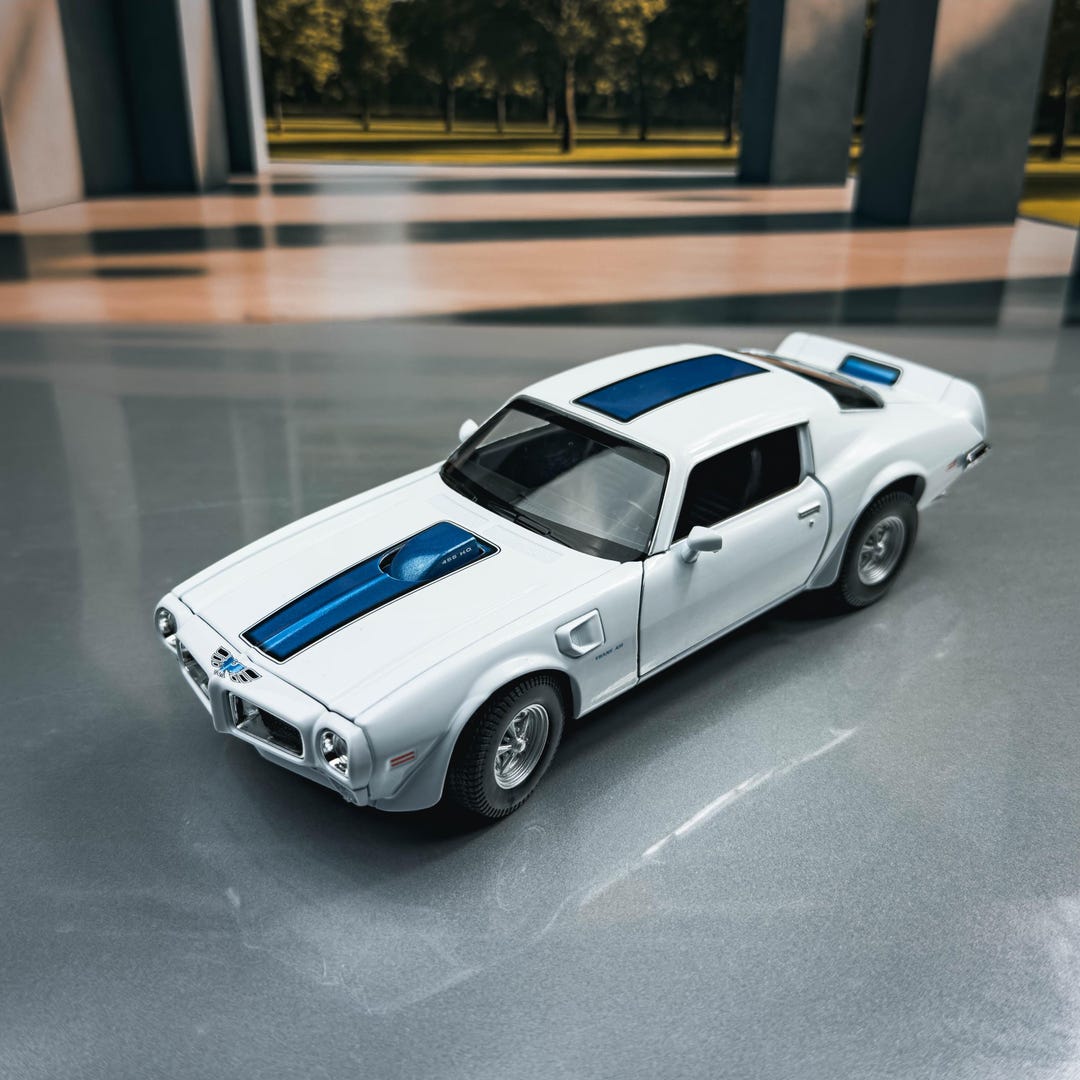1972 Pontiac Firebird Trans AM | Licensed Die Cast Model Car | Original ...
