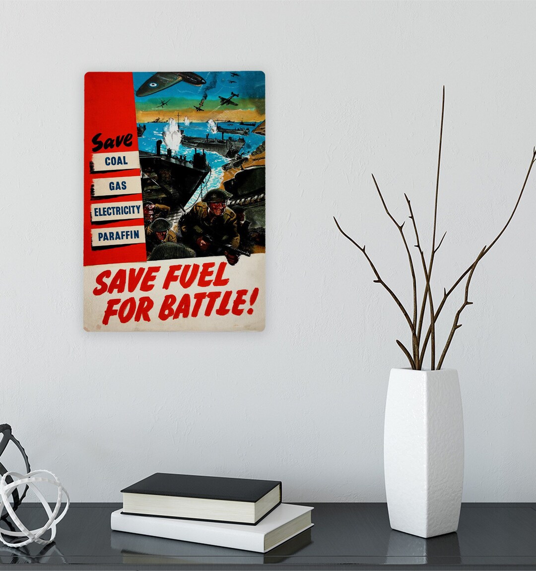 WW2 Retro Metal Signs | Second World War | the Allies | British WW2 ...