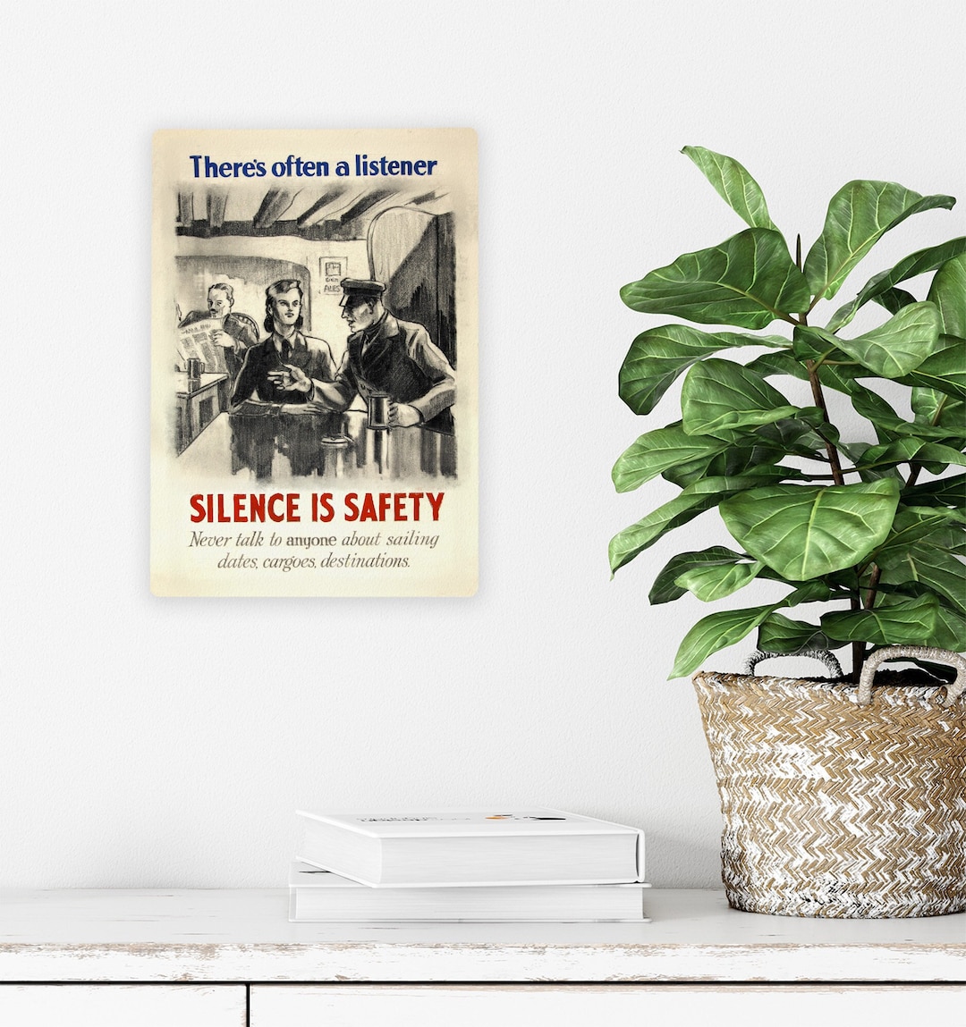 WW2 Retro Metal Signs | Second World War | the Allies | British WW2 ...