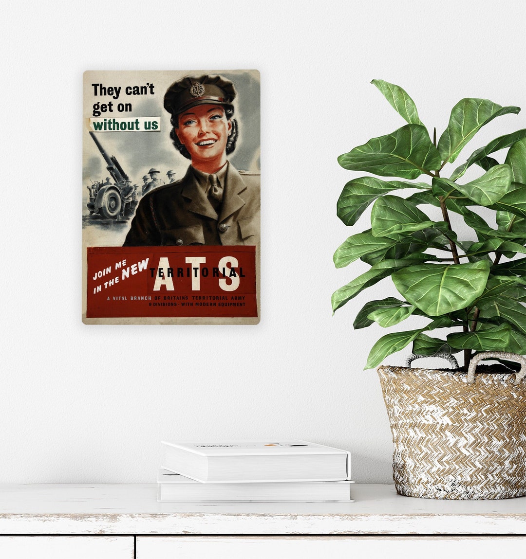WW2 Retro Metal Signs | Second World War | the Allies | British WW2 ...