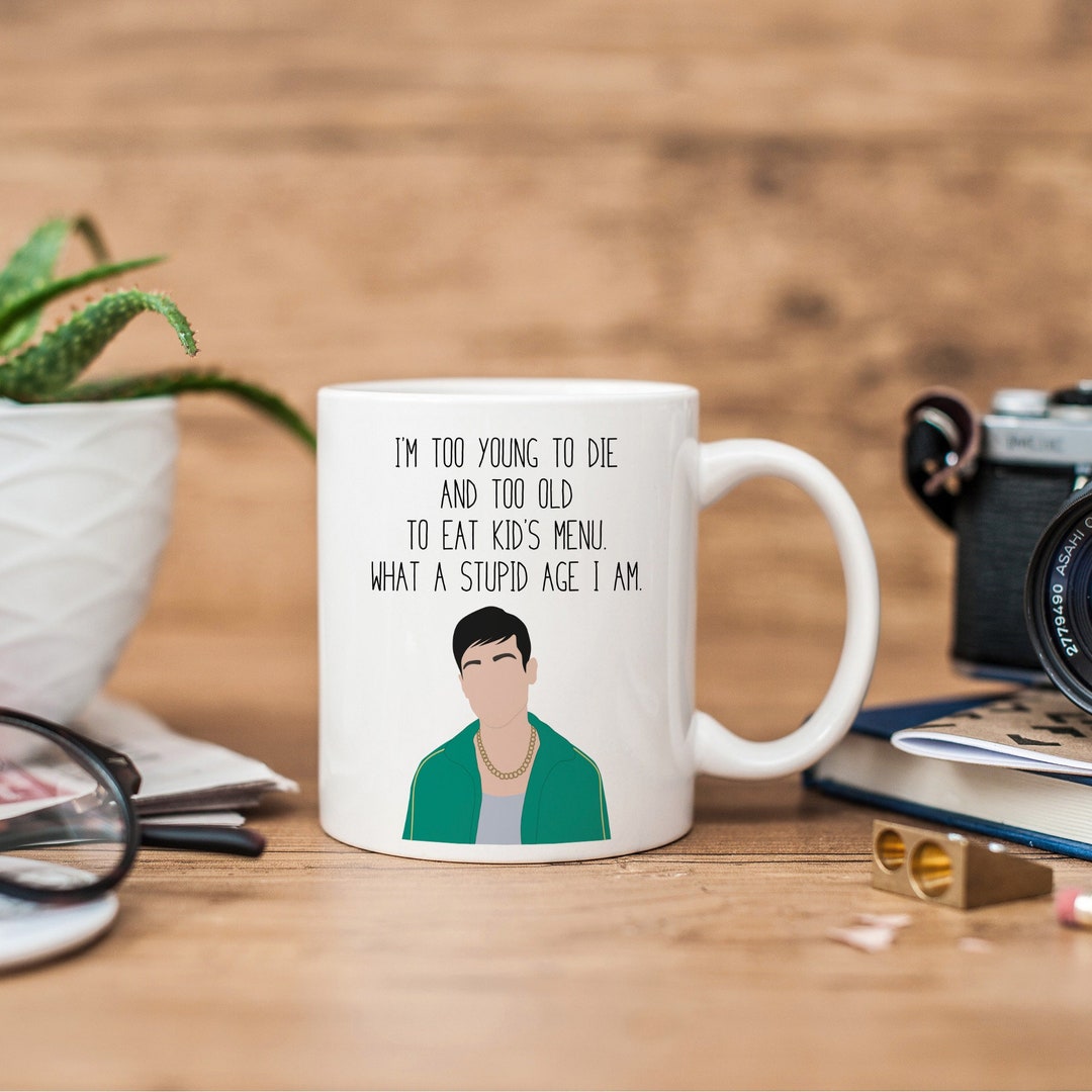Jason Mendoza Good Place Mug | What a Stupid Age | Funny Mug | Good ...