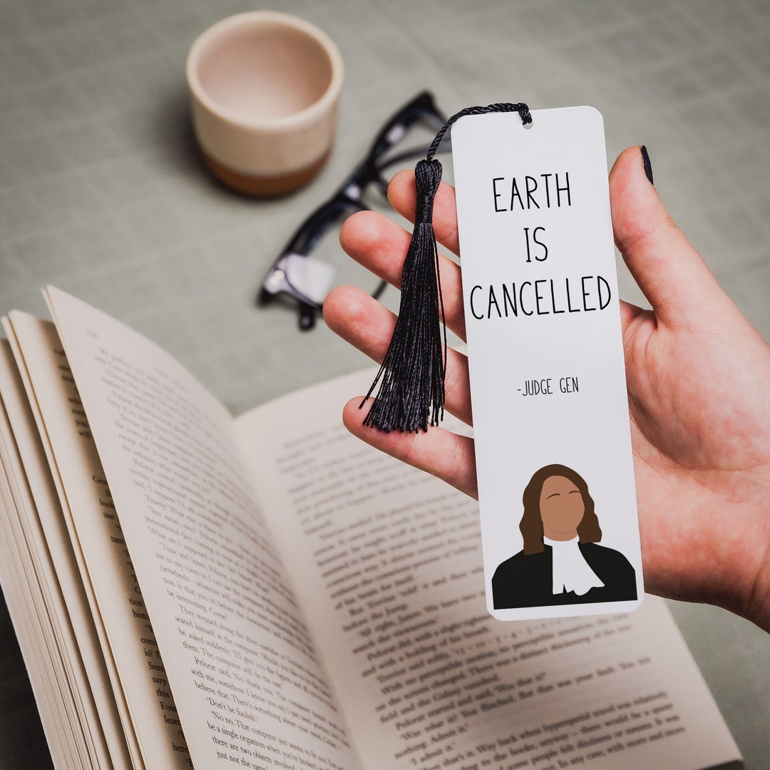 Judge Gen Quote Bookmark | Good Place Quotes | Earth is a Cancelled ...