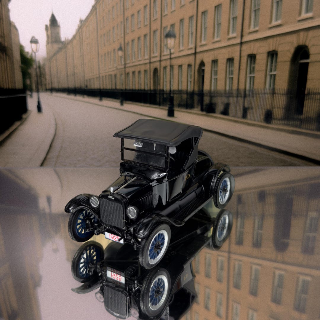 1925 Model T Police Runabout | Diecast Model Car | Scale 1:32 | Vintage ...