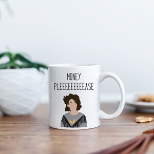 Mona Lisa Saperstein | Parks and Rec | Money Please Mug | Funny Mug ...