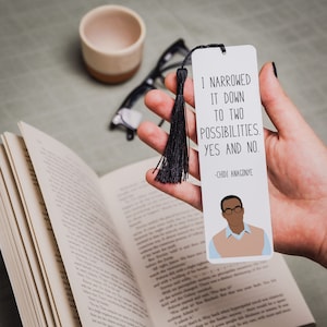 Chidi Anagonye Quote Bookmark | Good Place Quotes | Yes or No | Gift - Etsy