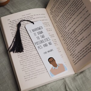 Chidi Anagonye Quote Bookmark | Good Place Quotes | Yes or No | Gift - Etsy