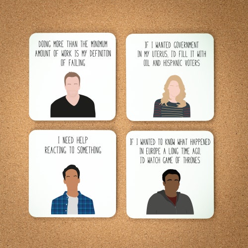 Community this is the Darkest Timeline Evil Abed - Etsy