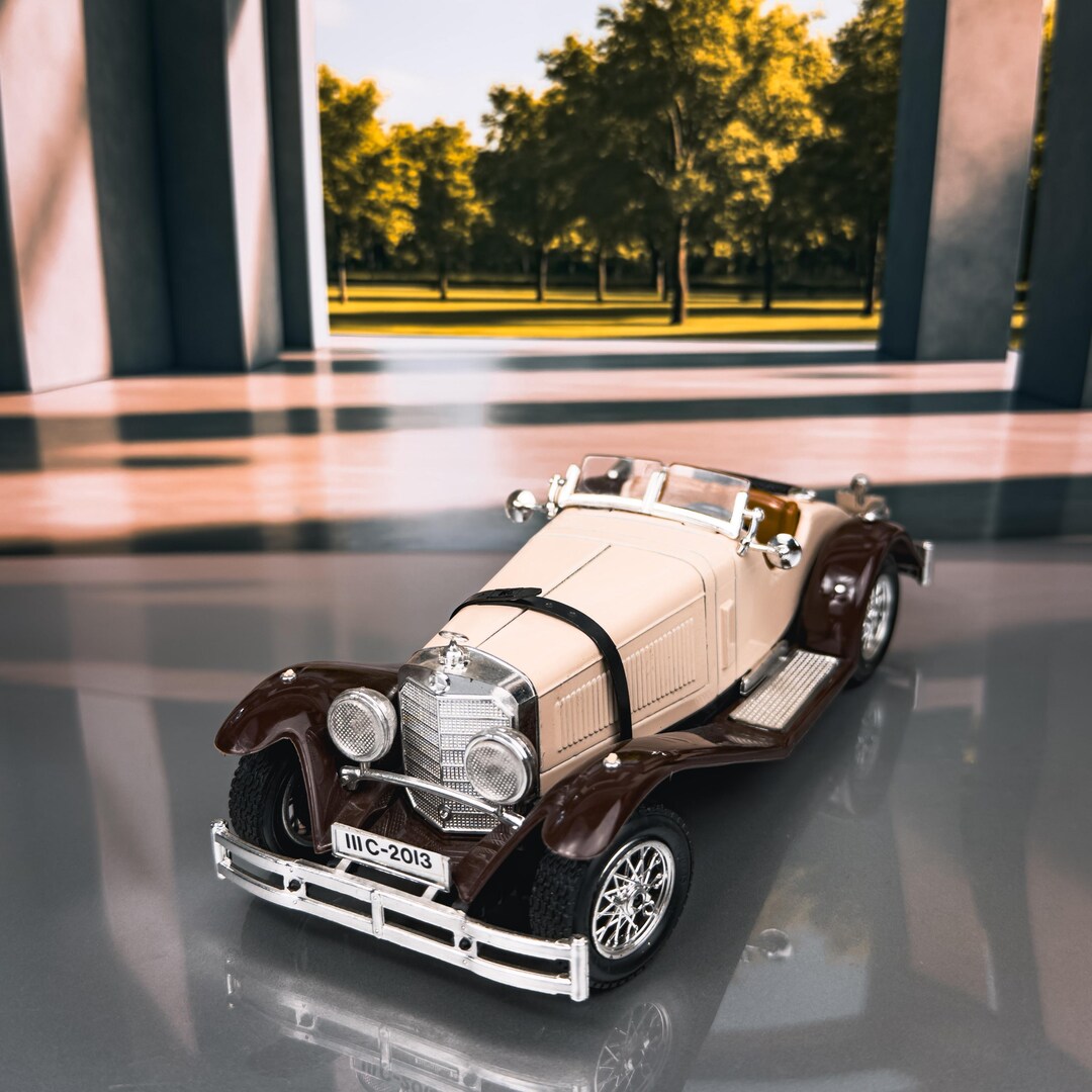 Mercedes Benz SSK 1928 | Die Cast Model Car | Vintage Model Car ...