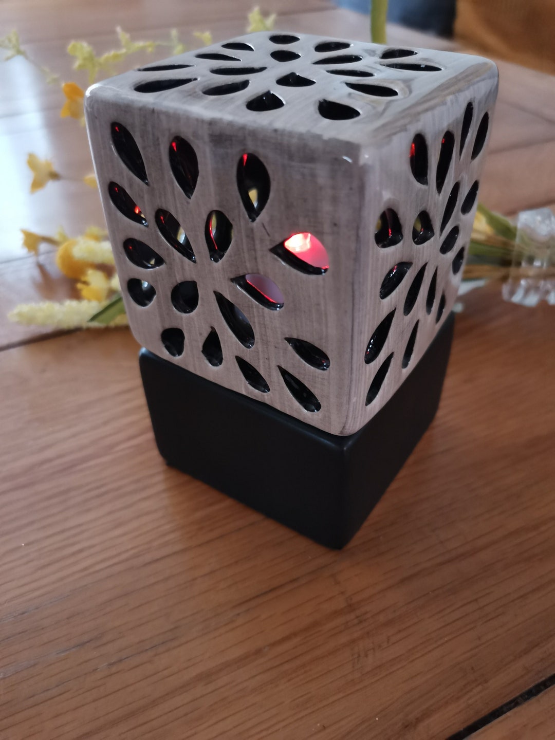 Ceramic Memorial Mini Cremation Urn/memorial Ashes Urn/tea Light ...