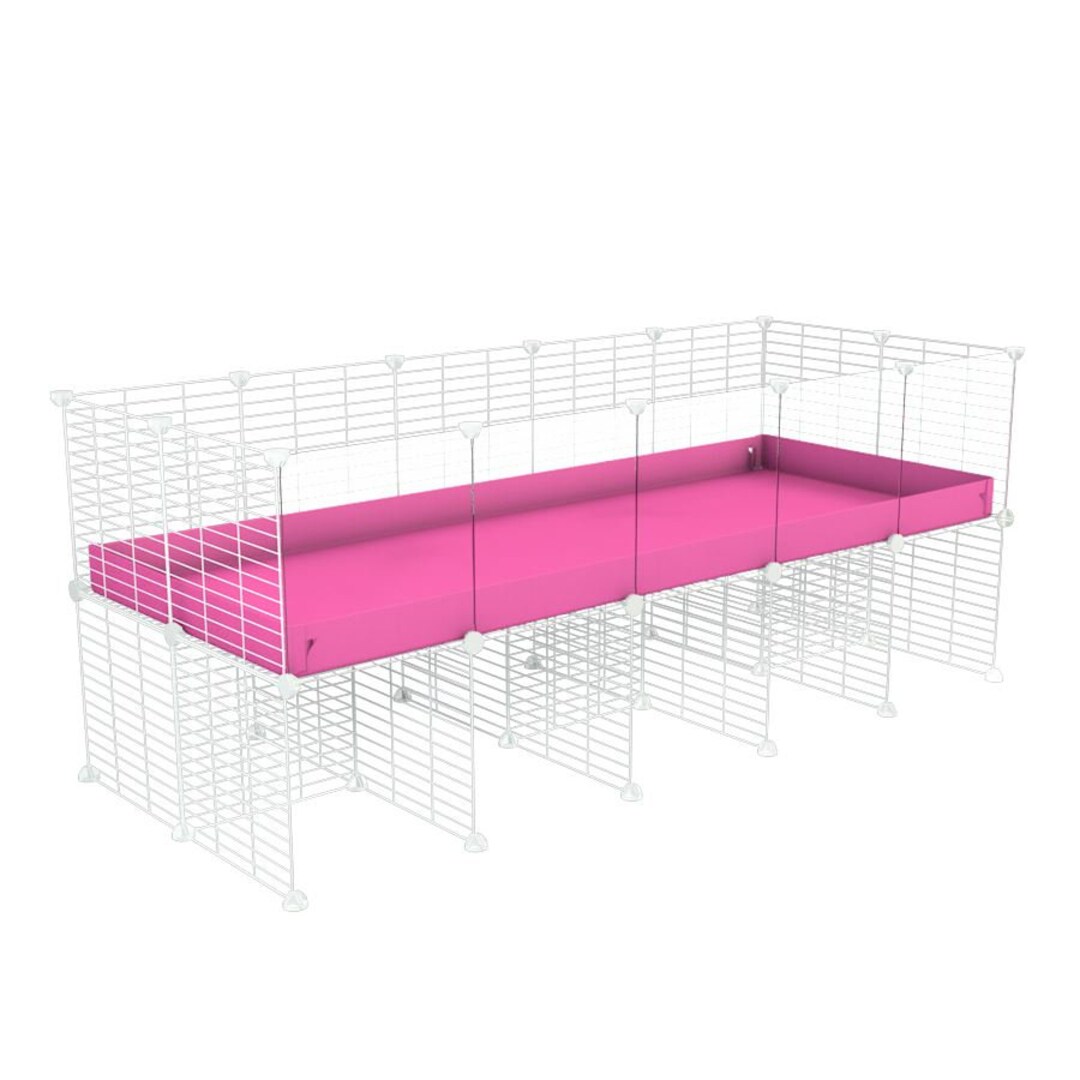 Spacious 5x2 Clear Acrylic Guinea Pig Candc Cage With Stand for Optimal Comfort - Etsy
