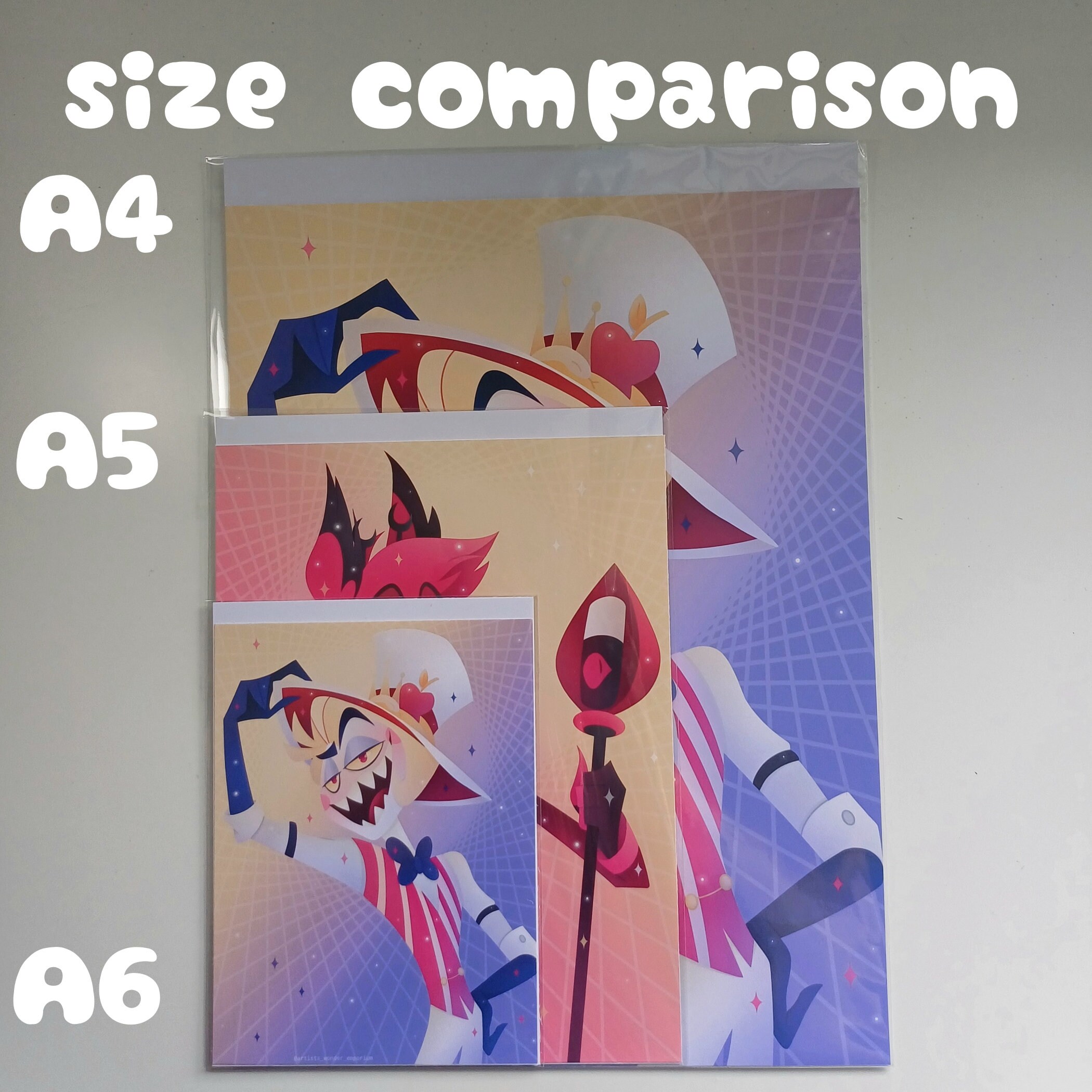 Lucifer and Alastor Prints A4 - Etsy